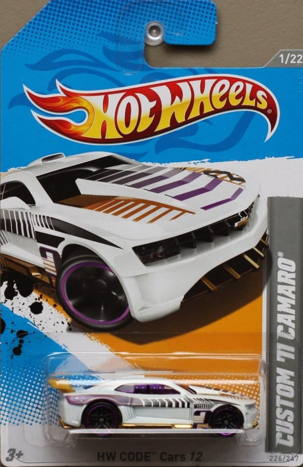 Hot Wheels Code Cars Custom 11 Camaro Universo Hot Wheels