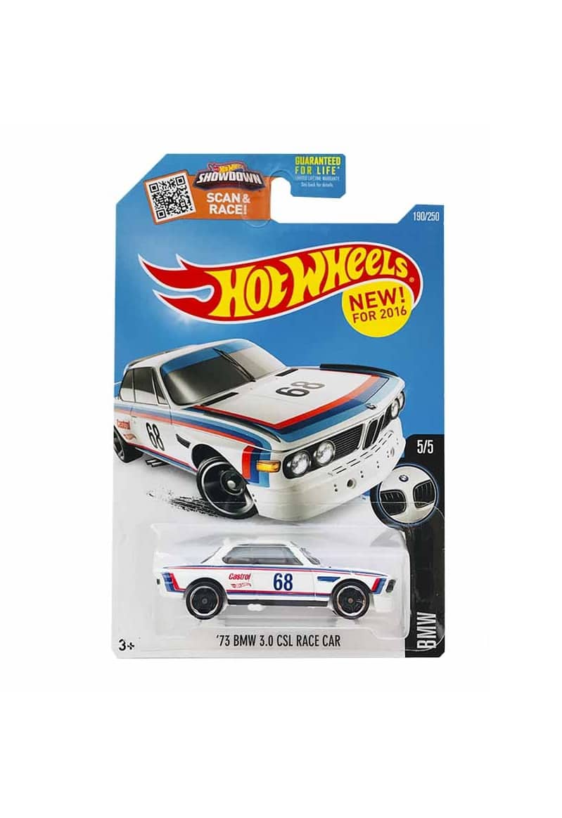 Hot Wheels BMW – ’73 BMW 3.0 CSL Race Car – Universo Hot Wheels