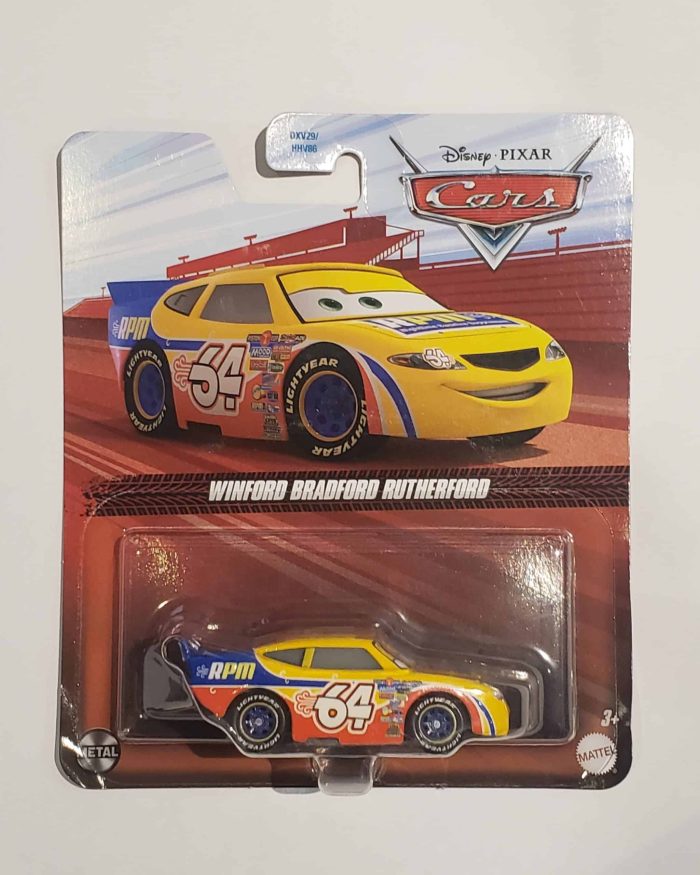 Disney Pixar Cars – Winford Bradford Rutherford – Universo Hot Wheels